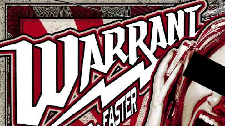 Logo Van Warrant Band Warrant Band Logo T Shirt, Men's Graphic Rock