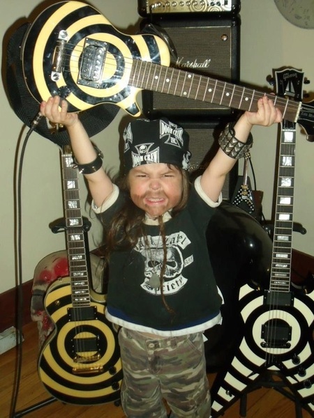 Gallery: These 15 Photos Kids Dressed as Metal Celebrities Are Adorable ...