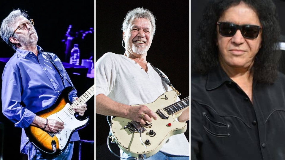 Kiss' Gene Simmons Doesn't 'See' Any Eric Clapton Influence In Eddie ...