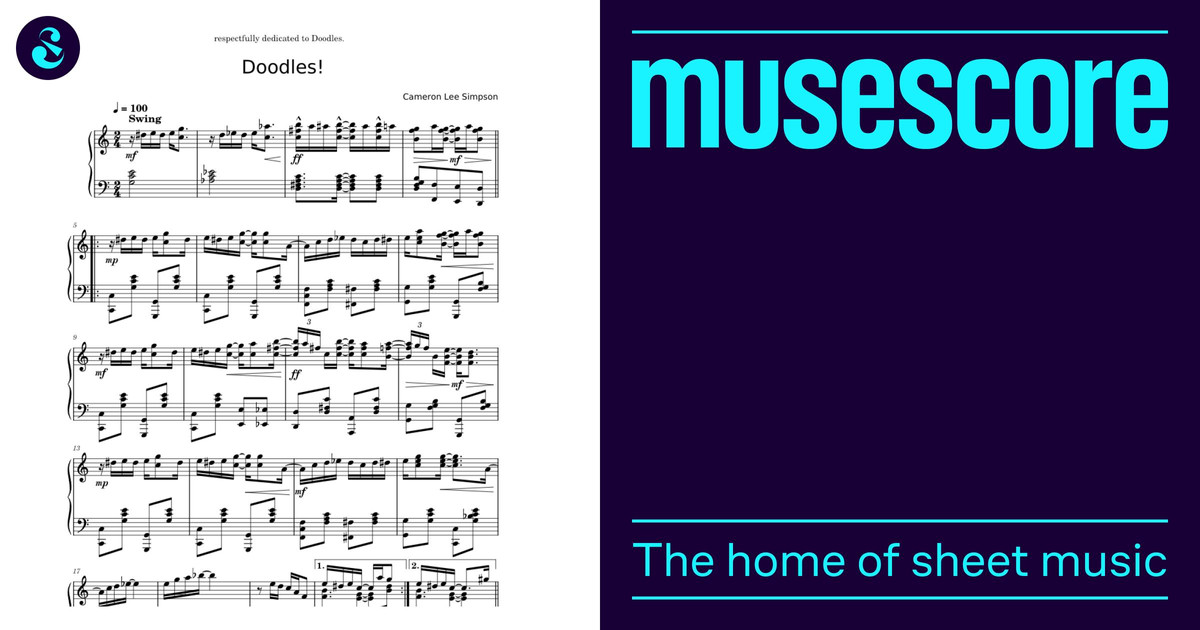 Doodles! Sheet Music for Piano (Solo) | MuseScore.com