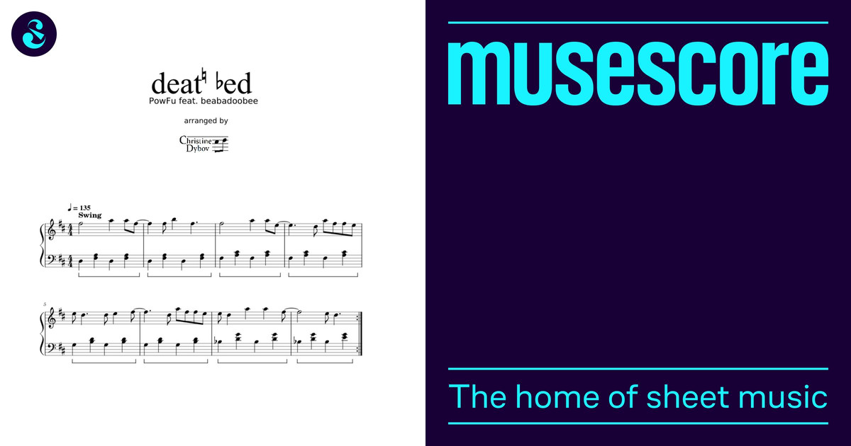 Death bed Sheet Music for Piano (Solo) easy | MuseScore.com
