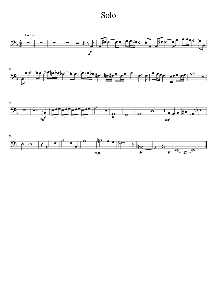 Horn Sheet music for Piano (Solo) | Musescore.com