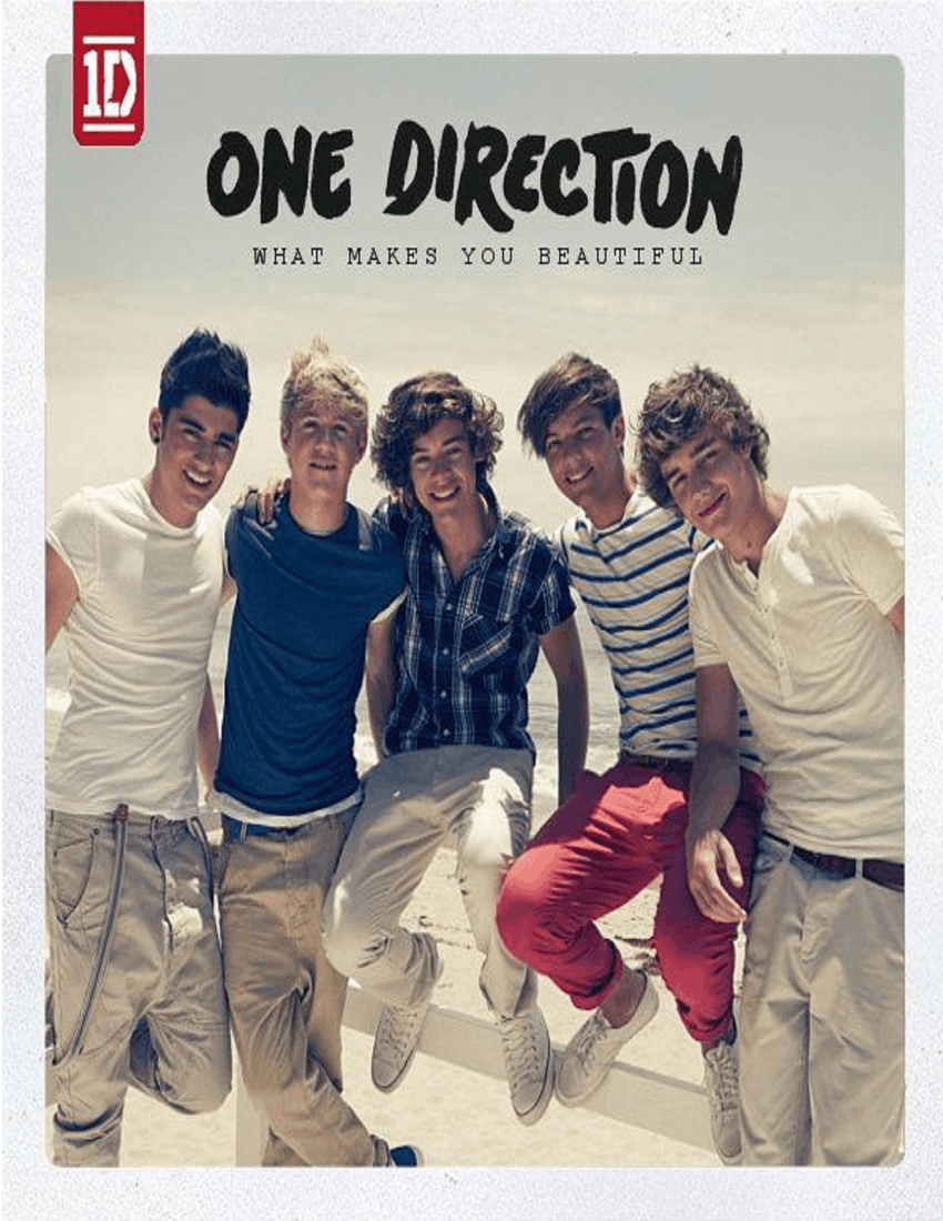 One Direction - What Makes You Beautiful Sheet Music for Vocals, Flute ...