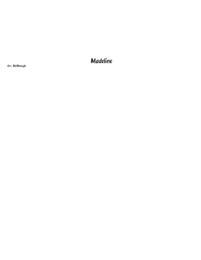 Madeline Sheet music for Piano, Trombone, Trombone bass, Flute & more ...
