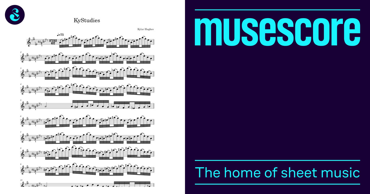 Easy Flute Studies (KYSTUDIES>COM) – kylarhughes Sheet music for Flute ...