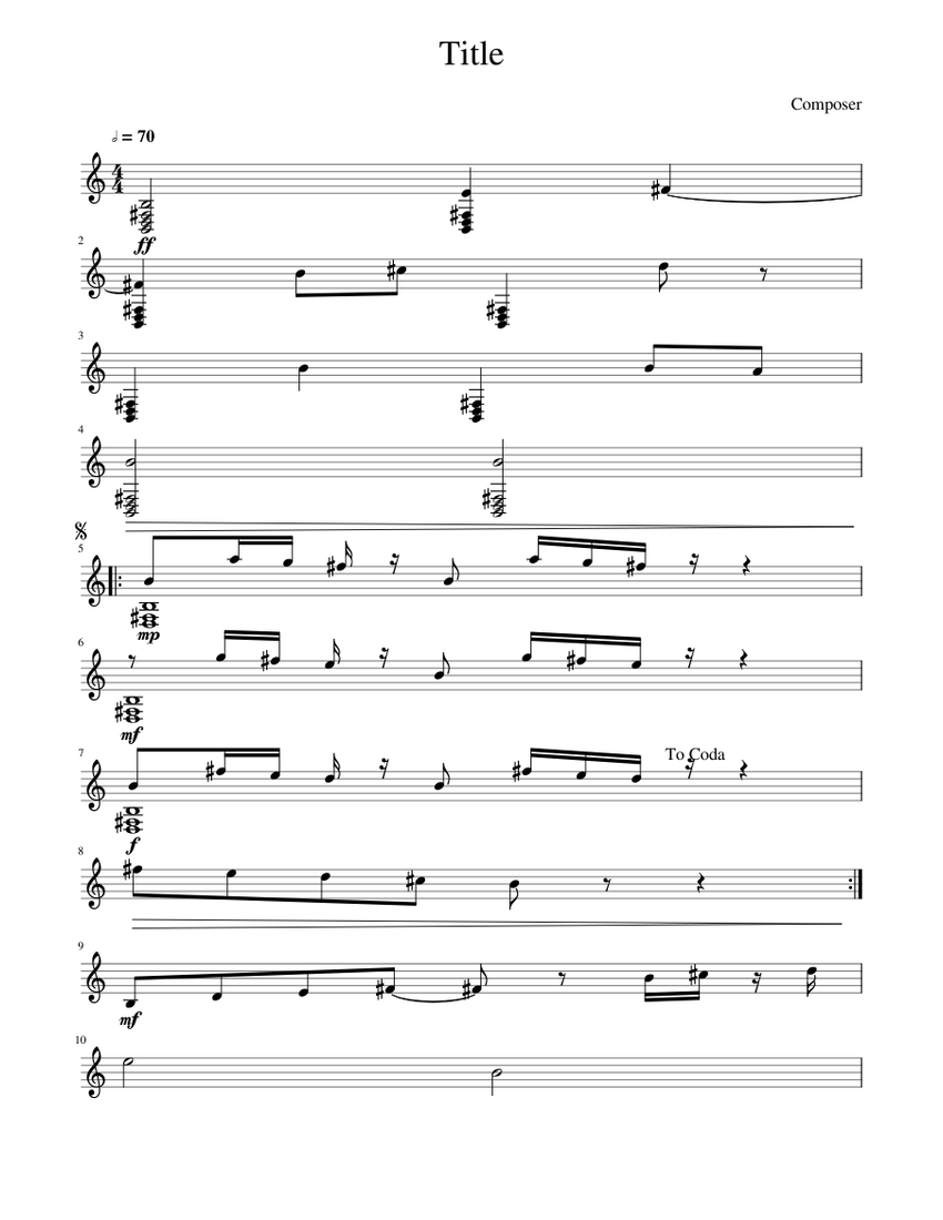 Music Homework Sheet music for Piano (Solo) Easy | Musescore.com