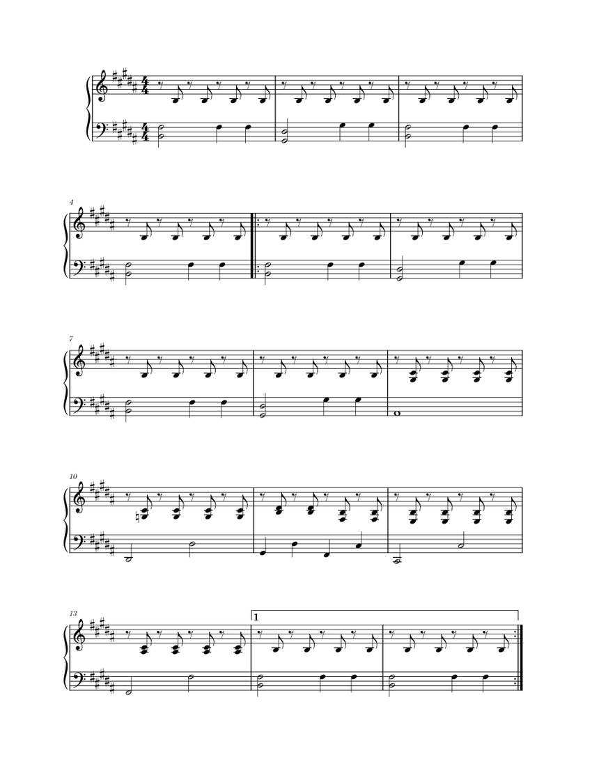 Pancakes For Dinner – Lizzy McAlpine Sheet music for Piano (Solo ...