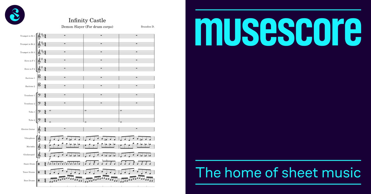 Enter the Infinity Castle – Demon Slayer (Brandon D.) Sheet Music for ...