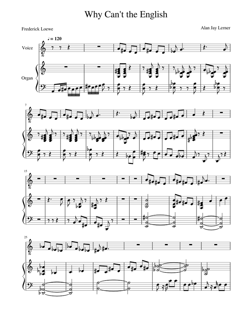 why-can-t-the-english-sheet-music-for-organ-vocals-mixed-duet