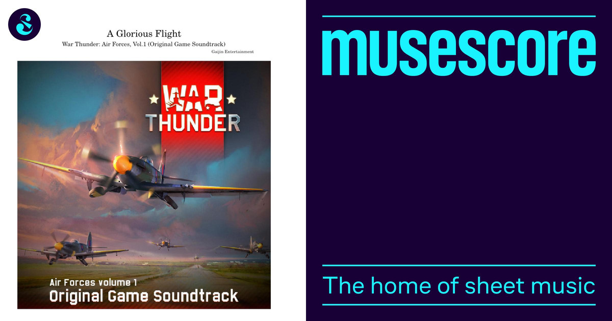 A Glorious Flight | War Thunder Sheet Music for Trombone, Tuba, French ...