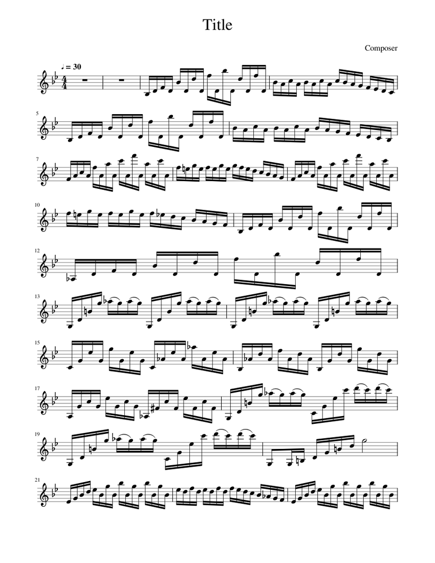 estudio aixa 30 Sheet music for Piano (Solo) | Musescore.com