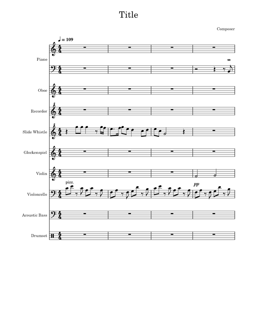 Doki Doki Literature Club – Dan Salvato (Transcribed) Sheet Music for ...