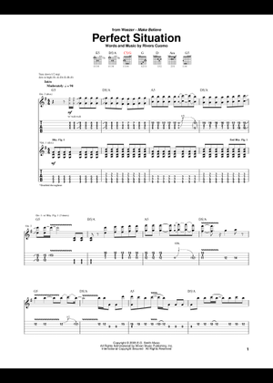 troublemaker guitar chords