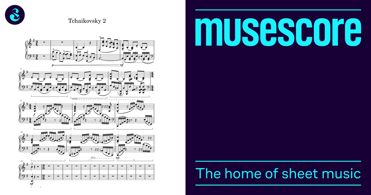Tchaikovsky Sheet Music for Piano (Solo) | MuseScore.com