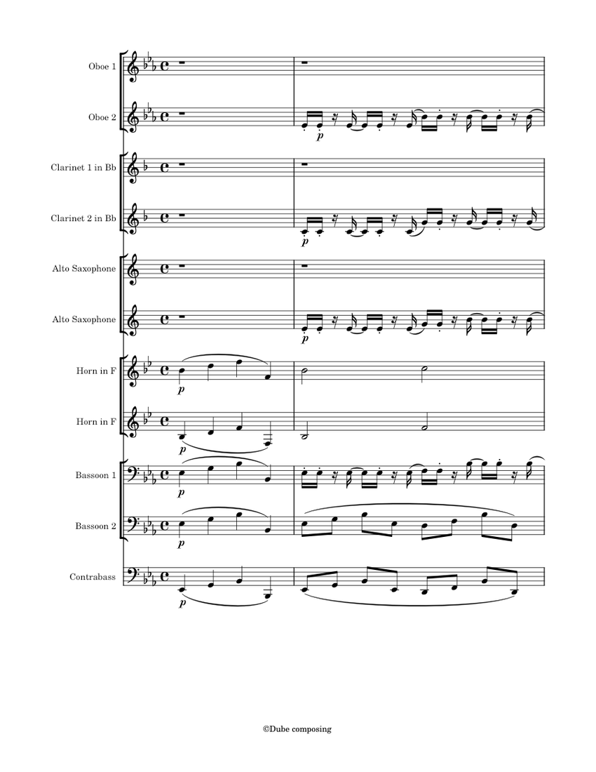 Adagio from the Serenade No.10 K.361 "Gran Partita" – Wolfgang Amadeus ...