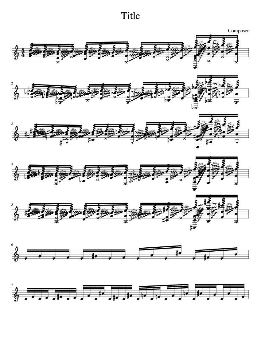Scor.mscz Sheet music for Piano (Solo) | Musescore.com