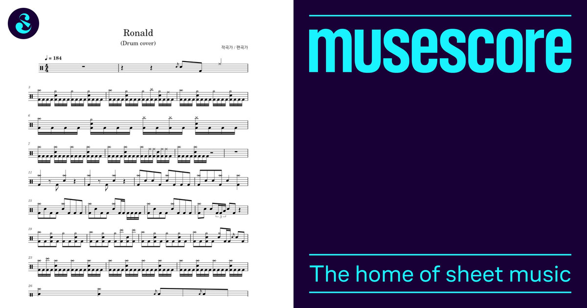 falling in reverse drum score