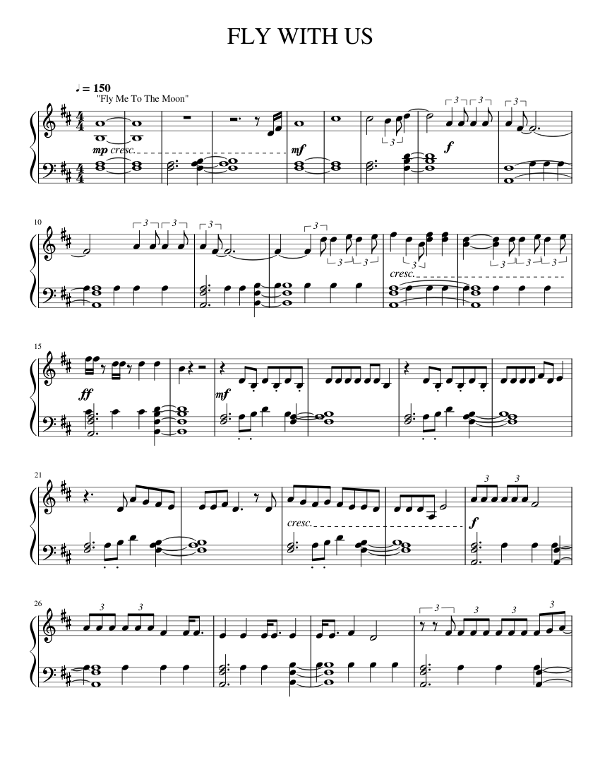 ONEUS (원어스) - FLY WITH US (Full Album) Sheet music for Piano (Solo ...