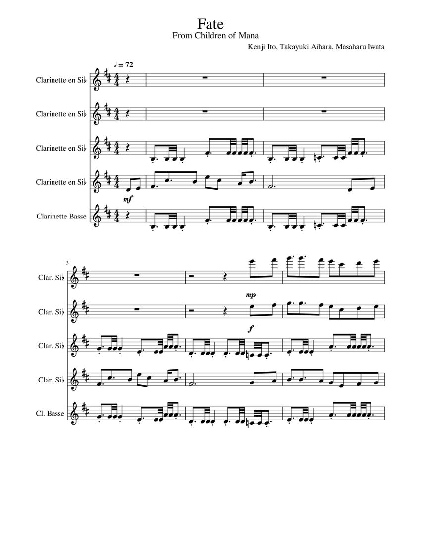 Fate - piano tutorial