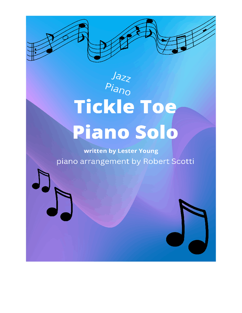 Tickle toe – Lester Young Sheet Music for Piano (Solo) | MuseScore.com