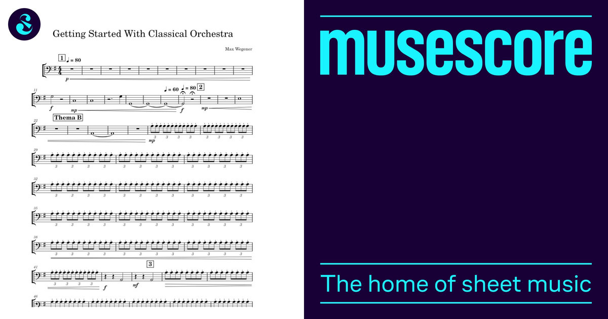 Getting Started With Classical Orchestra (cello only) Sheet music for Strings group (Solo ...