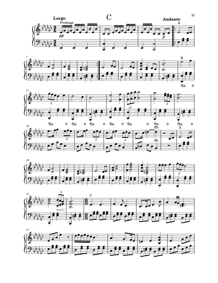 C Sheet music for Piano (Solo) Easy | Musescore.com