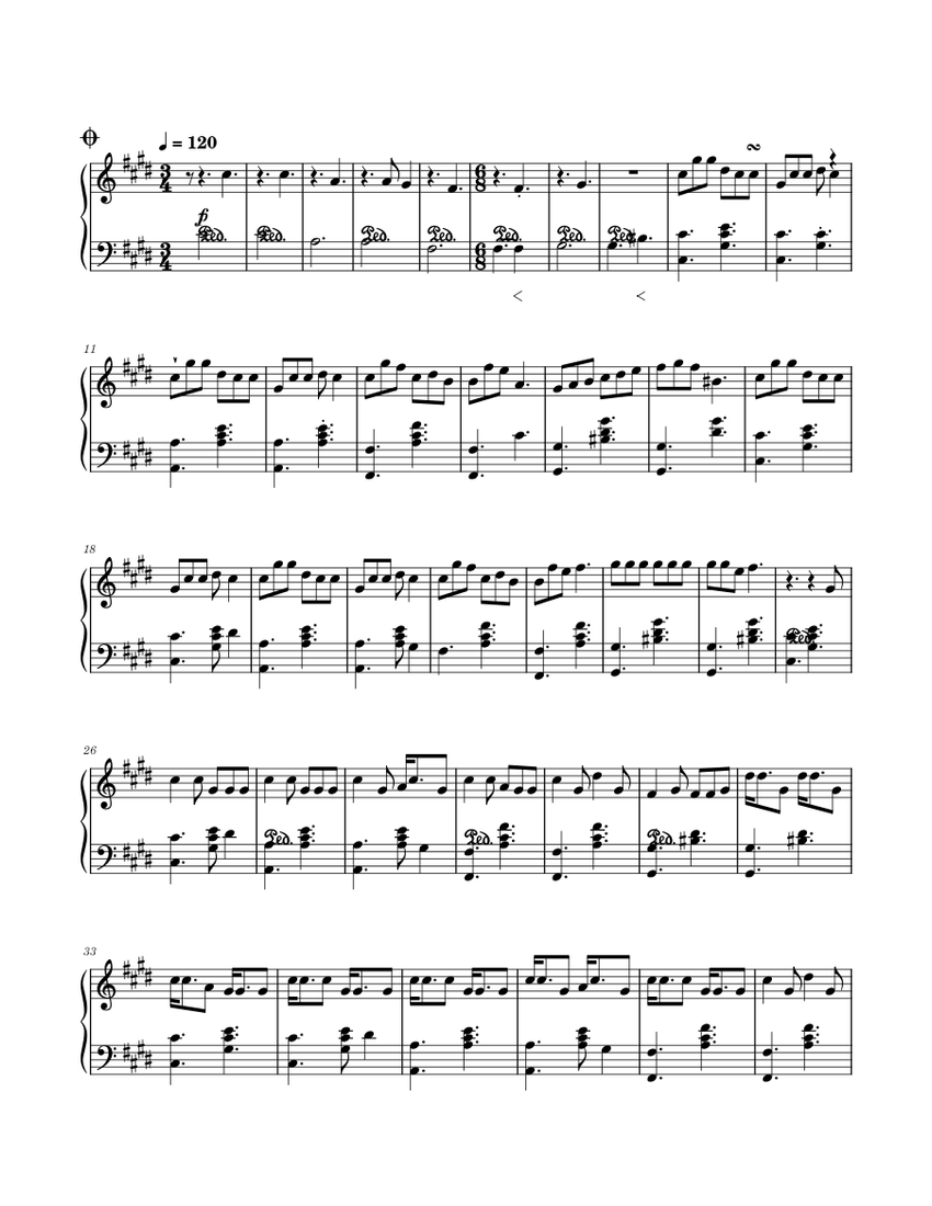 7 Rings - Ariana Grande Sheet Music for Piano (Piano Duo) | MuseScore.com