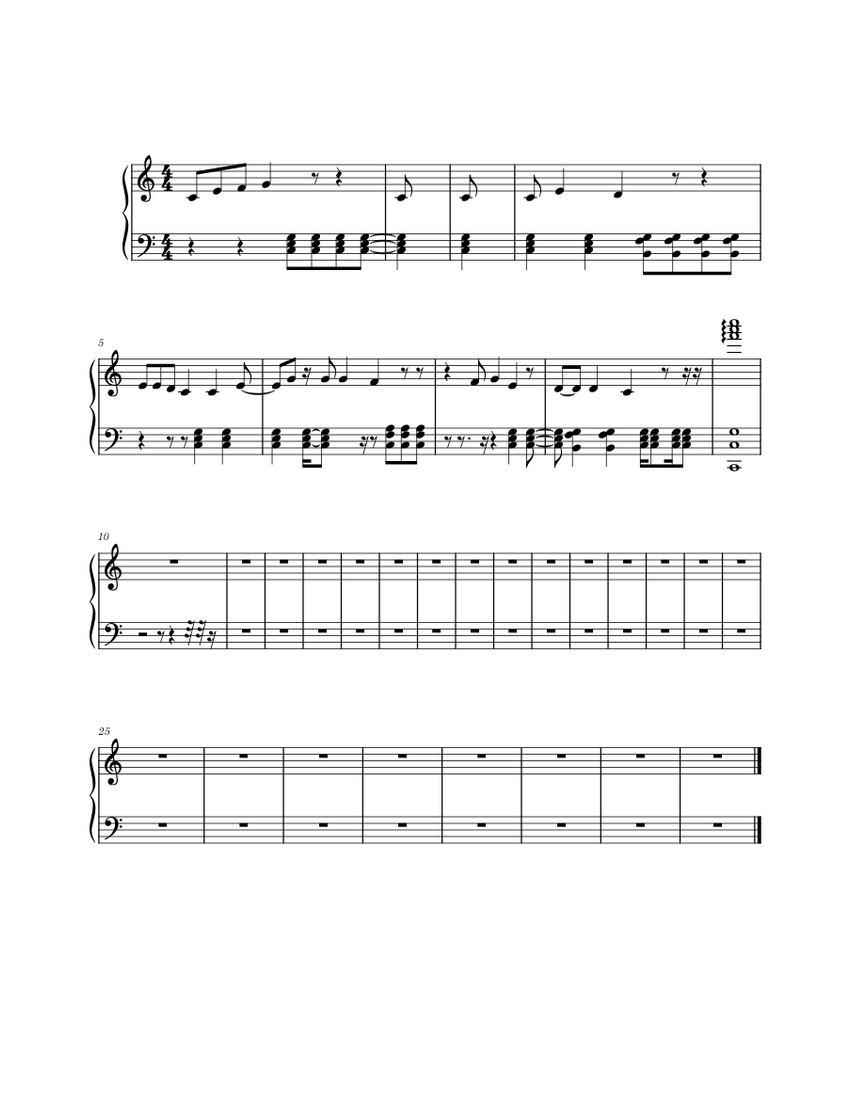 Oh! When The Saints Sheet music for Piano (Solo) Easy | Musescore.com