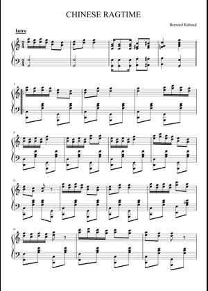 Ragtime Annie Sheet Music with Chords for Violin (Solo) | MuseScore.com