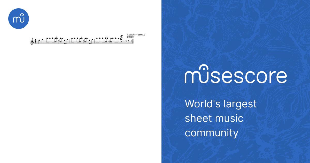 Baby Shark - PINKFONG Sheet Music for Flute (Solo) | MuseScore.com