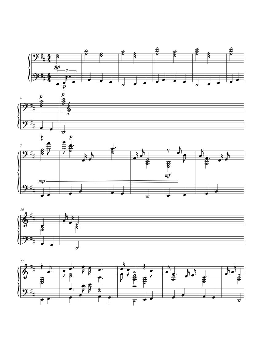 Minecraft – C418 Sheet music for Piano (Solo) | Musescore.com