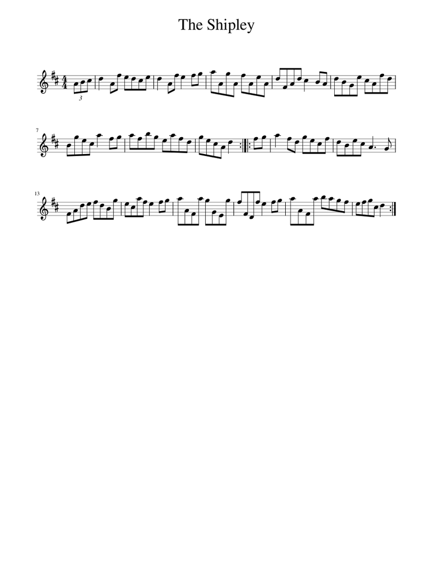 The Shipley Sheet music for Piano (Solo) | Musescore.com