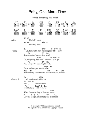Everytime Guitar Chords