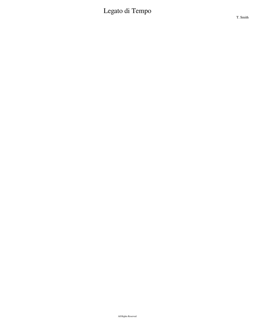 Legato_di_Tempo Sheet Music for Flute, Oboe, Clarinet in b-flat ...