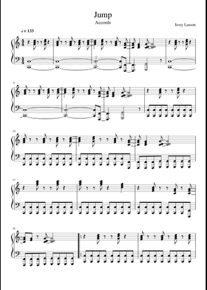 Play Official version of Jump Sheet Music by Van Halen for Piano ...