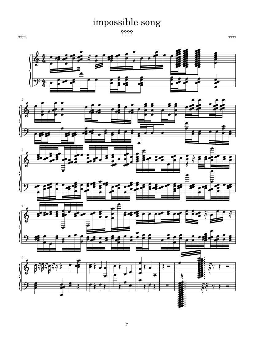 Impossible – James Arthur impossible song Sheet Music for Piano (Piano ...
