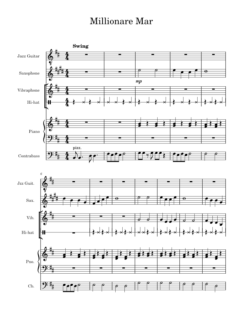 garbage Sheet music for Piano, Contrabass, Vibraphone, Guitar & more ...
