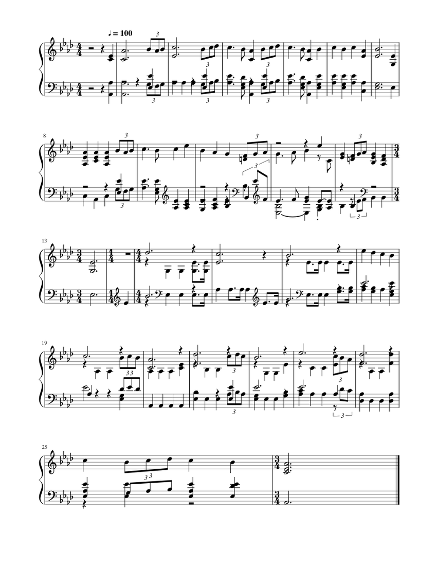 March on, march on to victory - Robert Lowry Sheet music for Piano ...