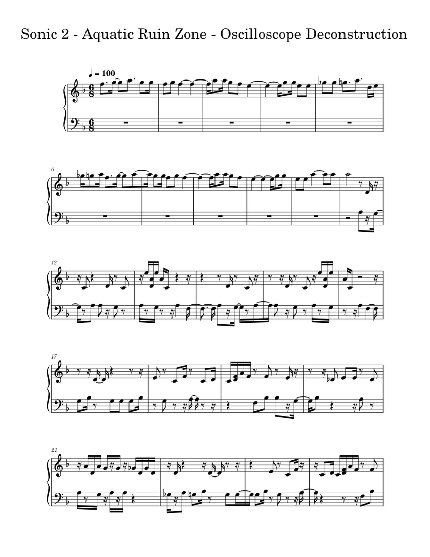 Aquatic Ruin - Sonic 2 – Masato Nakamura Masato Nakamura (Sonic 2 ...