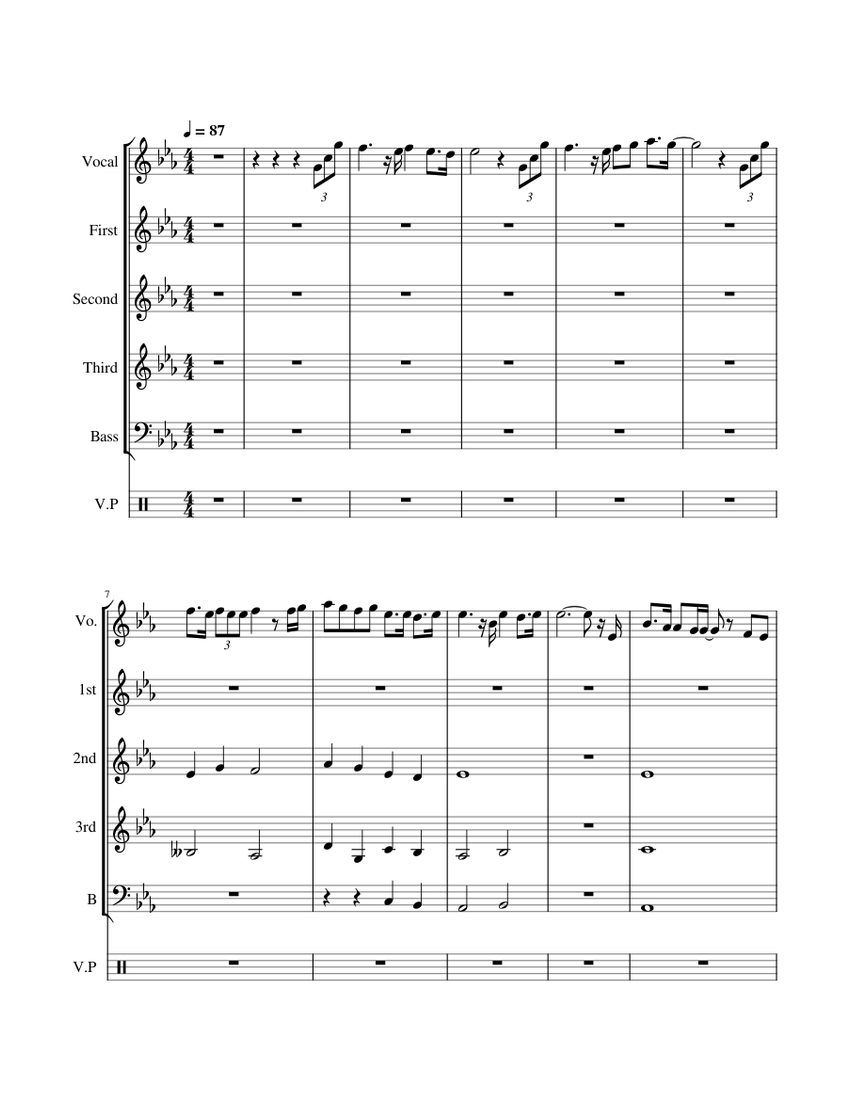 SixTones わたし ストーンズ 簡単 ワンコーラス Sheet music for Piano, Drum group (Mixed ...