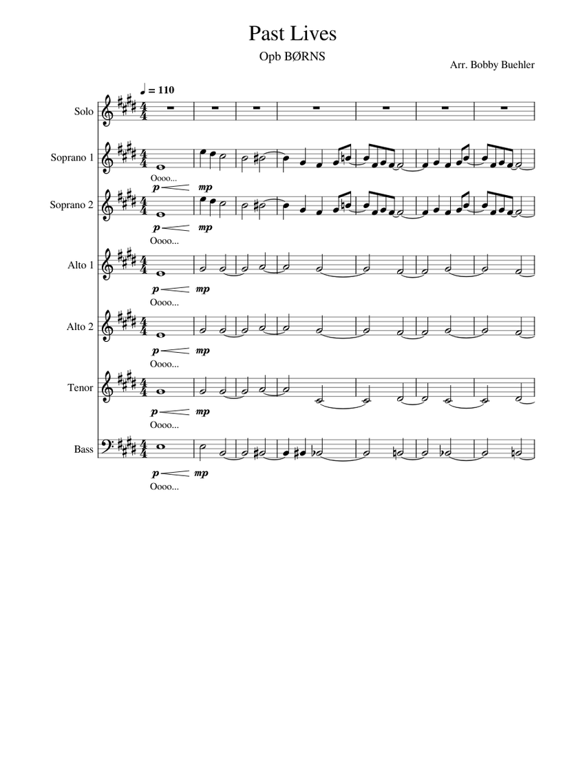 Past lives – BØRNS Past_lives__BRNS_Past_Lives Sheet Music for Piano ...