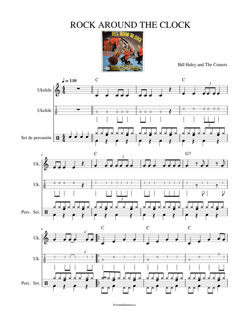 Rock around the clock – Bill Haley & His Comets ROCK AROUND THE CLOCK ...