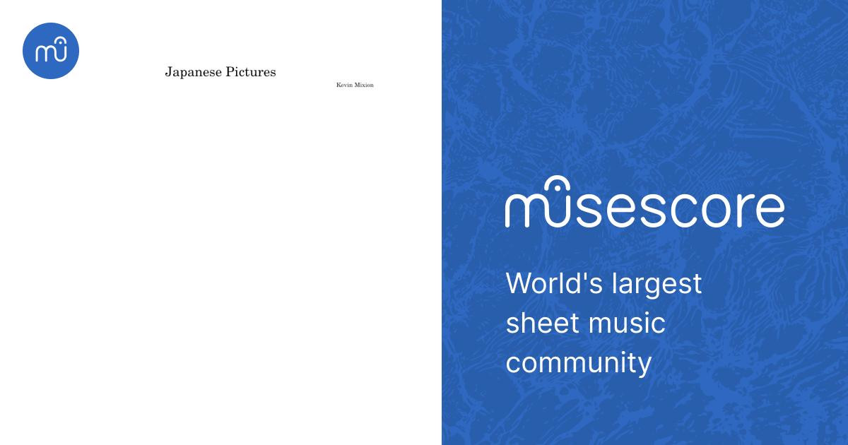 Japanese Pictures – Kevin Mixon Sheet Music for Trombone, Tuba, Flute ...