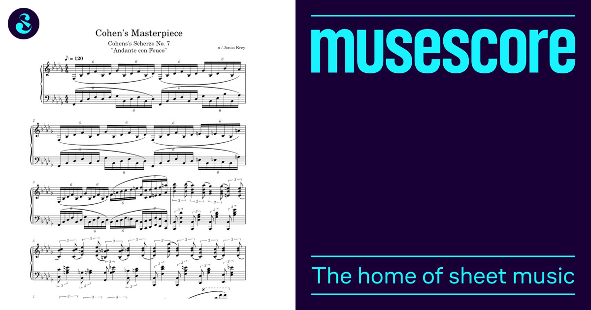 Cohen's Masterpiece Sheet music for Piano (Solo) | Musescore.com