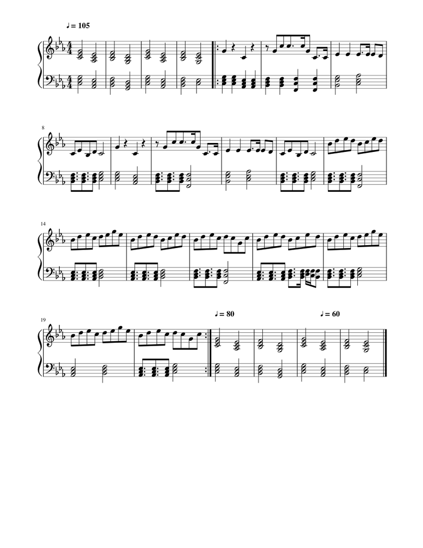 Film score 2 0 Sheet Music for Piano (Solo) Easy | MuseScore.com