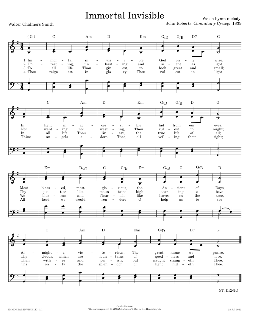 Immortal Invisible Sheet music for Piano (Solo) Easy | Musescore.com