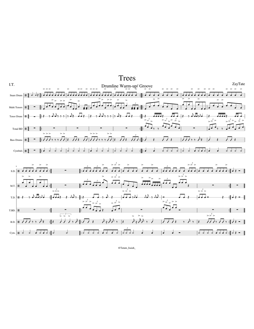 Trees - piano tutorial