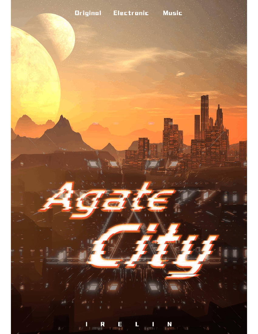 Agate City | Original Electronic Music 🎛 Sheet music for Synthesizer ...