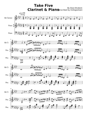 Take Five Bb Trumpet Sheet music for Piano (Solo) Easy | Musescore.com