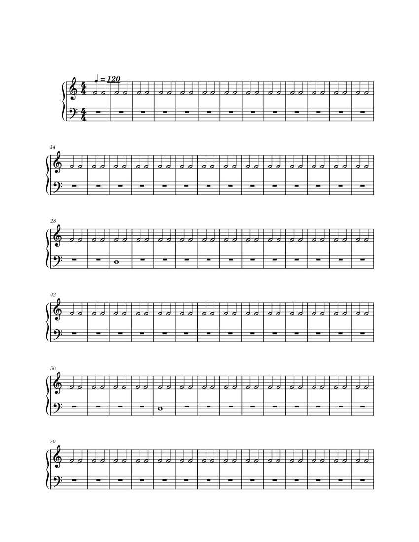 Clock Sheet music for Piano (Solo) | Musescore.com